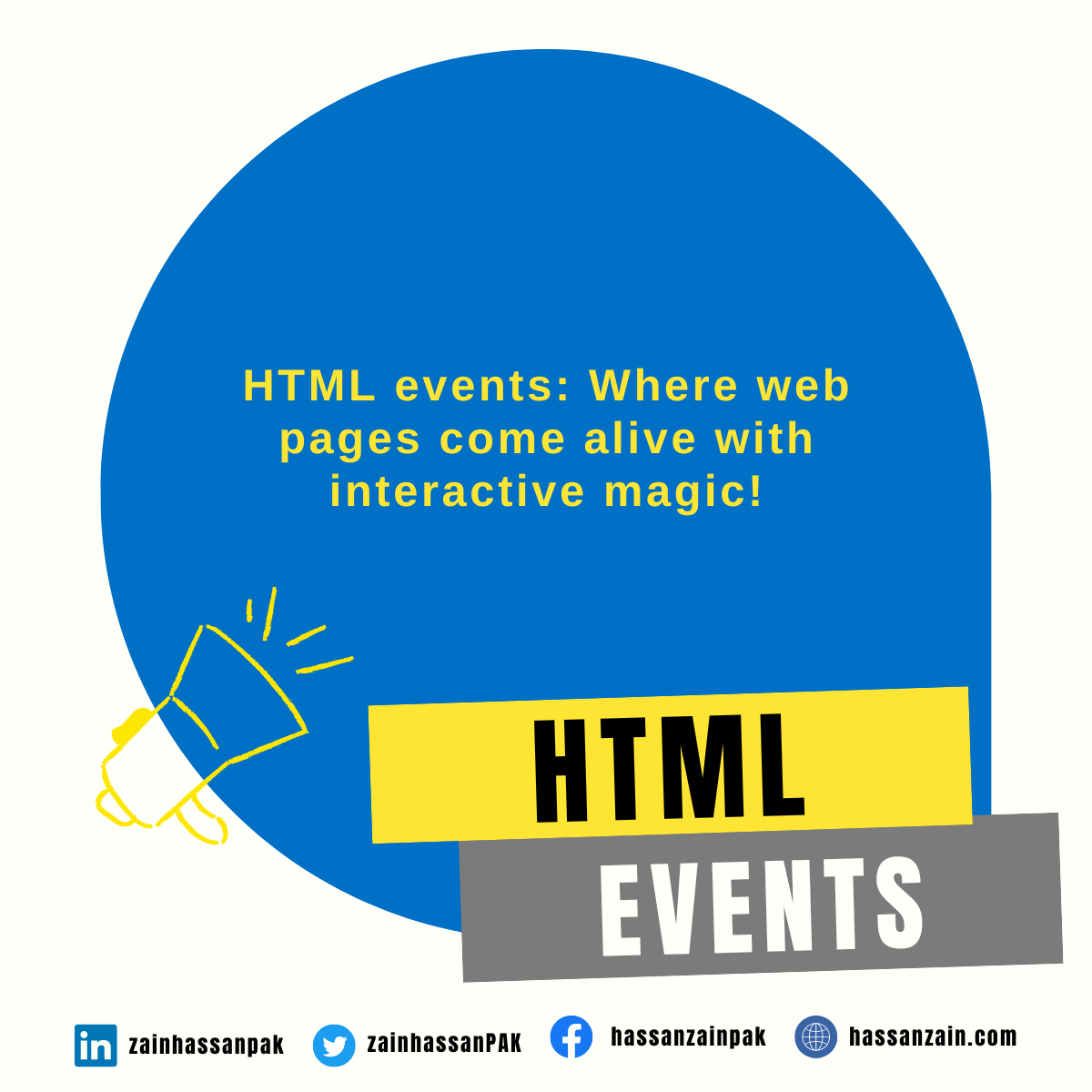 What Are Html Events Html Events Enhancing Interactivity And Functionality Hassanzain 4951
